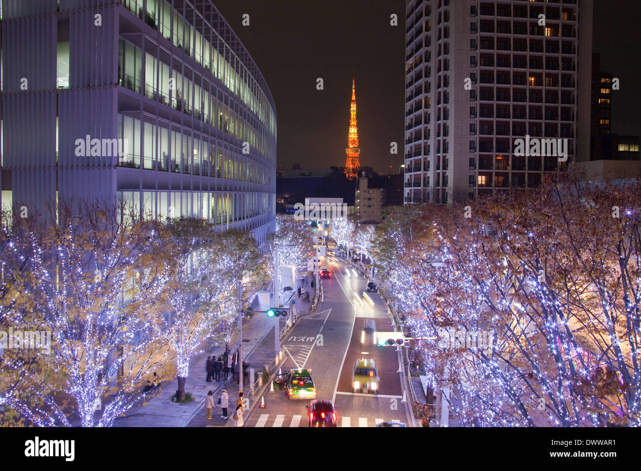 Roppongi at night, Tokyo, Japan Stock Photo - Alamy