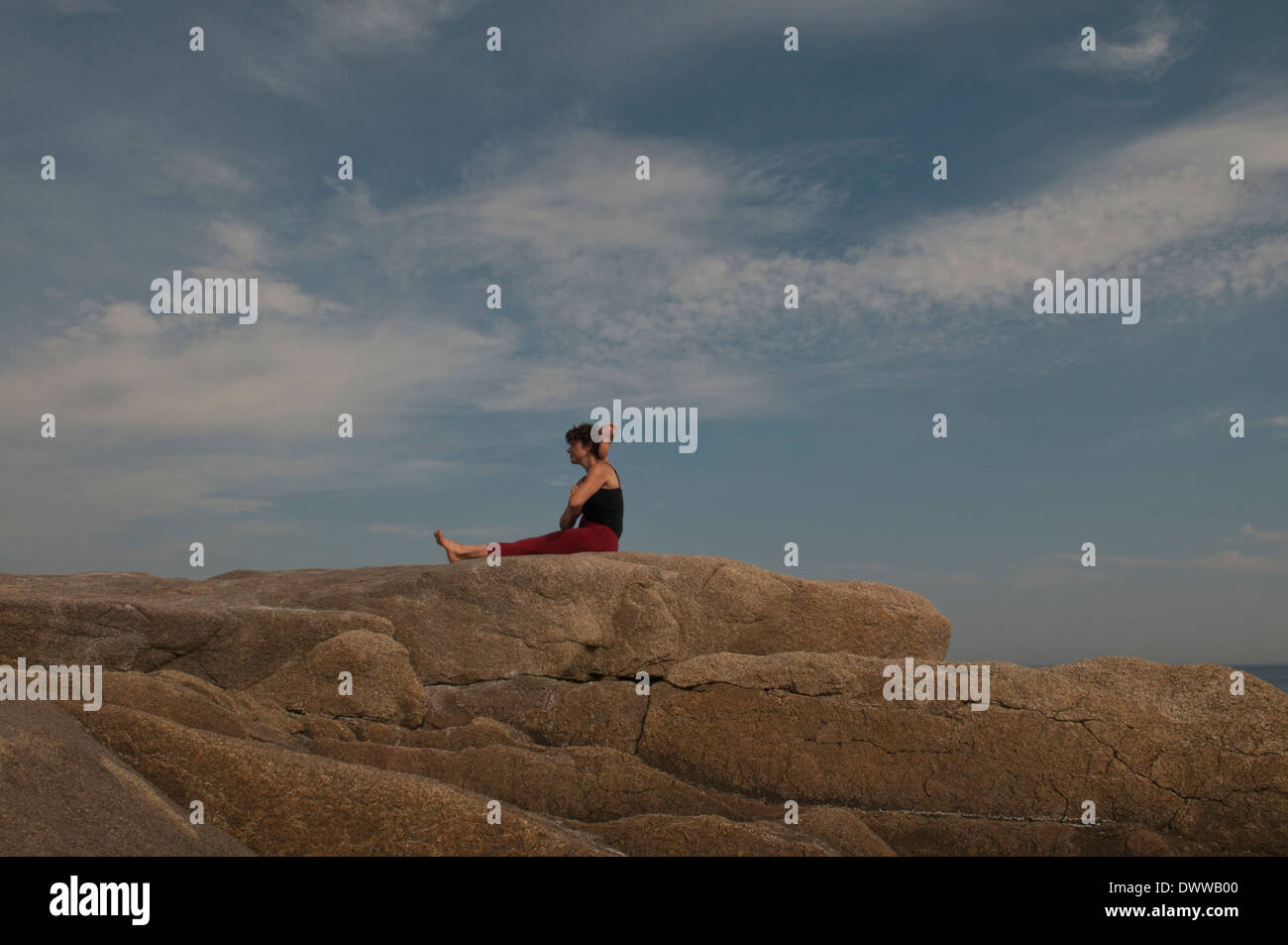 Eka pada sirasana hi-res stock photography and images - Alamy