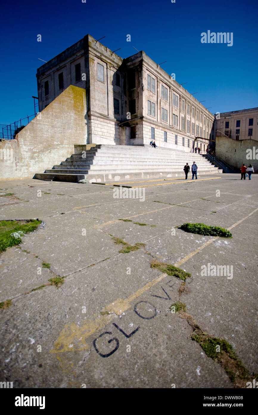 Prison island alcatraz main prison hi-res stock photography and images ...