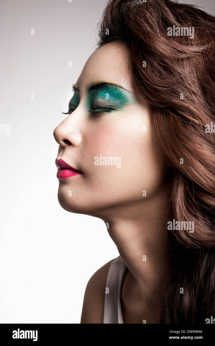 Heavy eyeshadow hi-res stock photography and images - Alamy