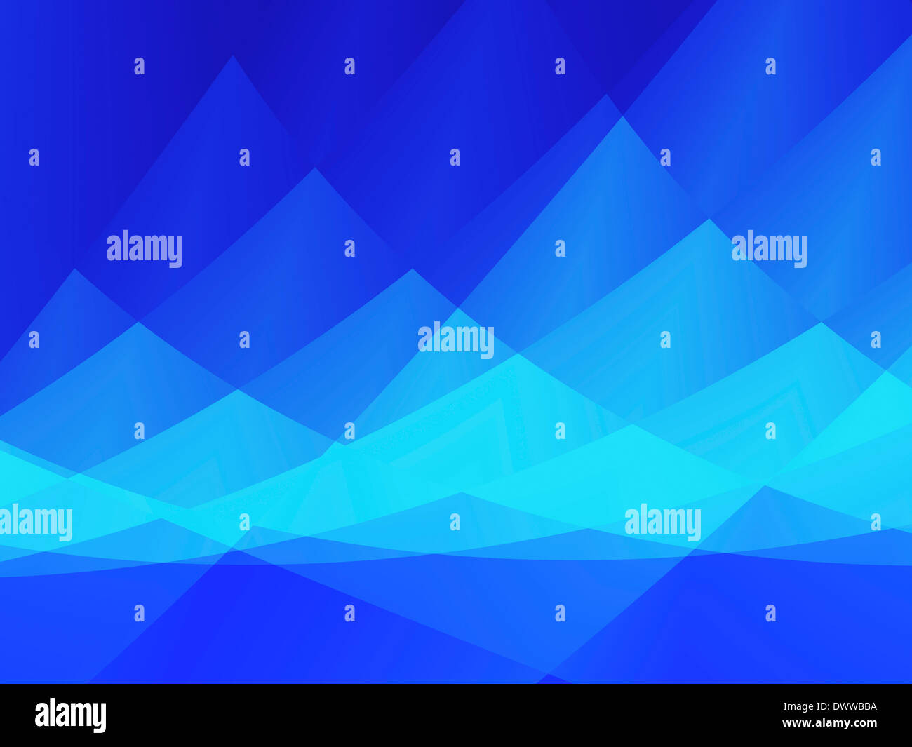 Abstract Blue Triangle Background Stock Photo - Alamy