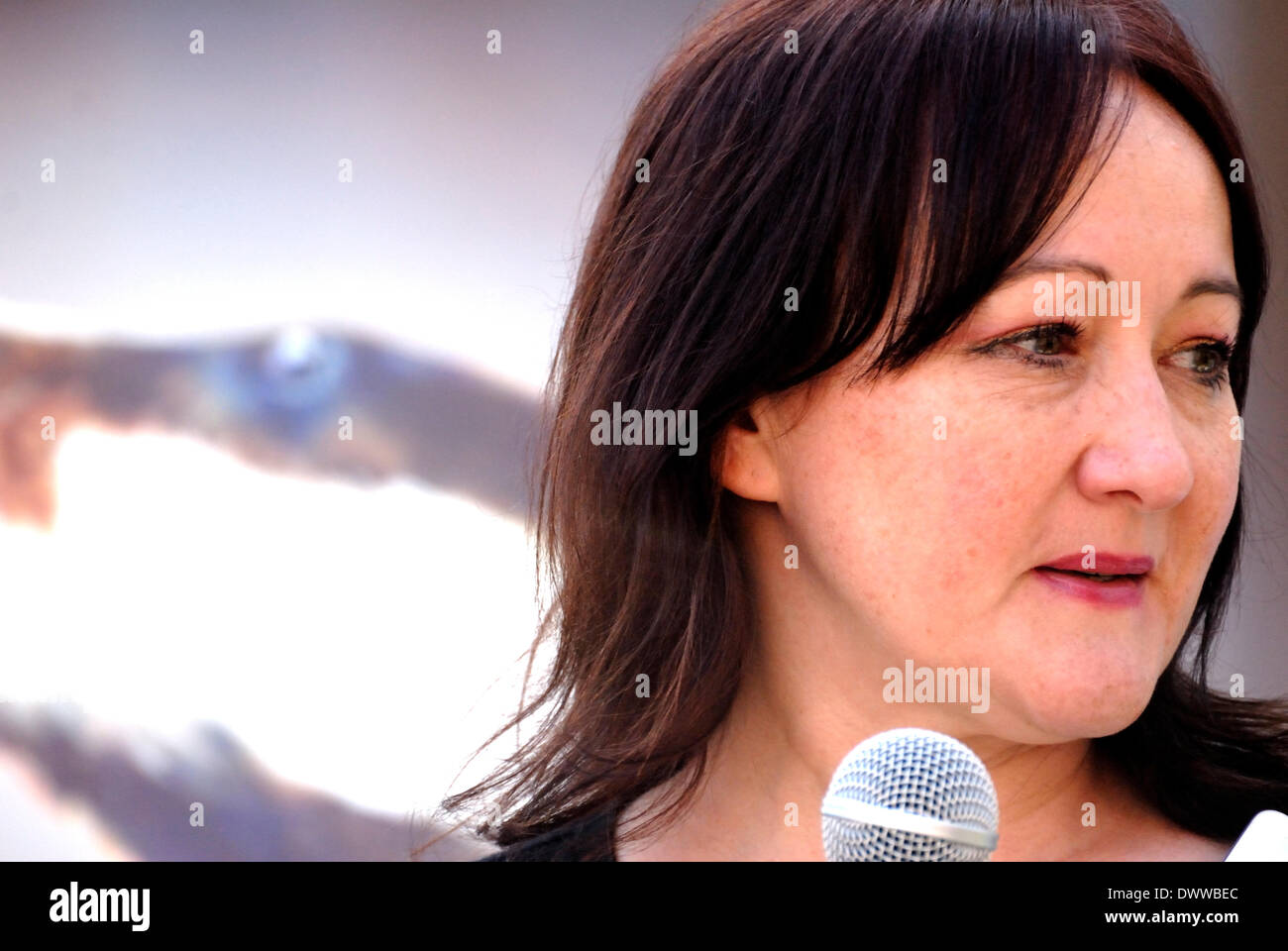 Kerry McCarthy MP (Bristol East, Labour) speaking at Anti badger cull ...