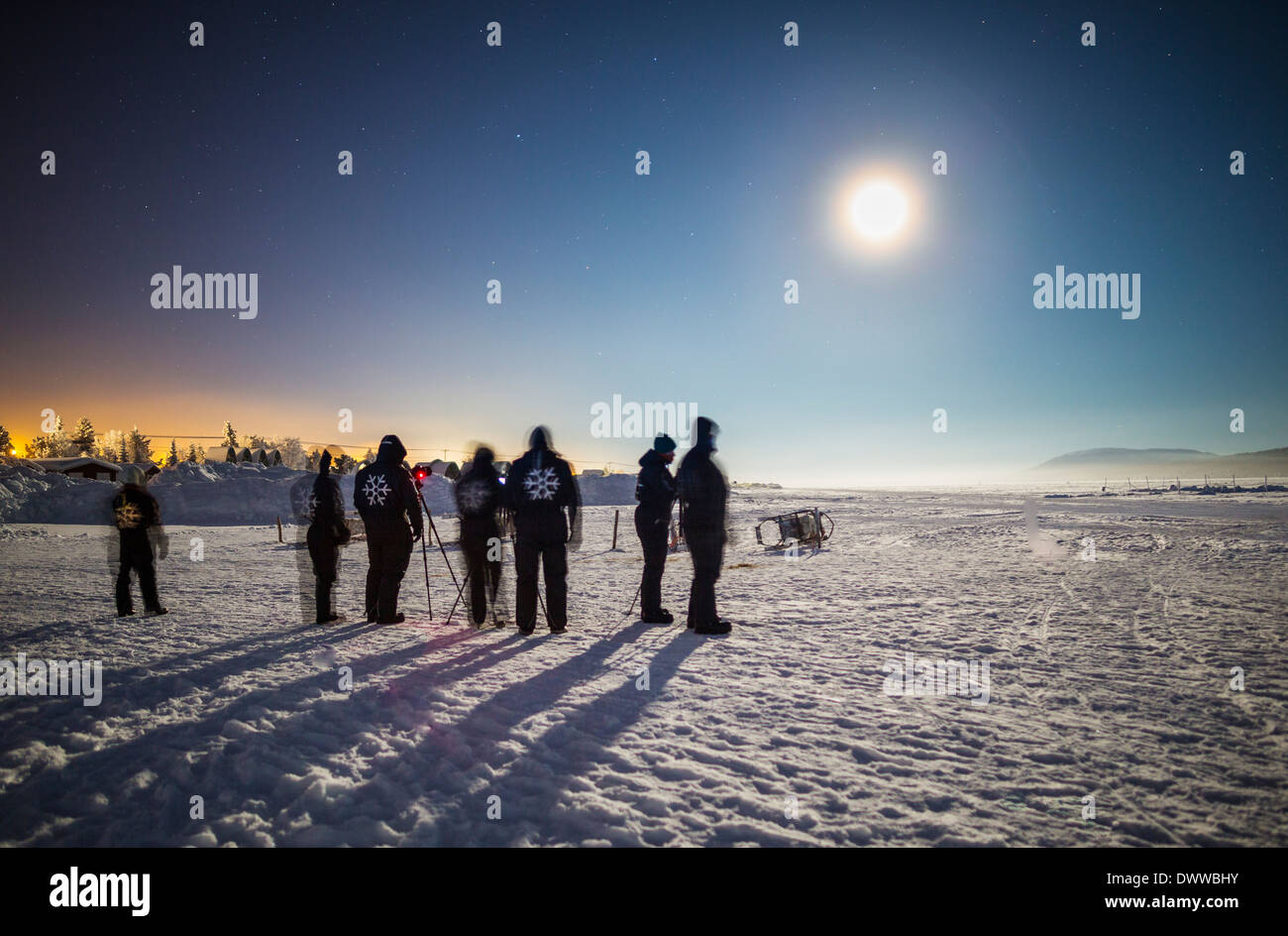 Photographing the frozen landscape, cold temperatures as low as -47 ...