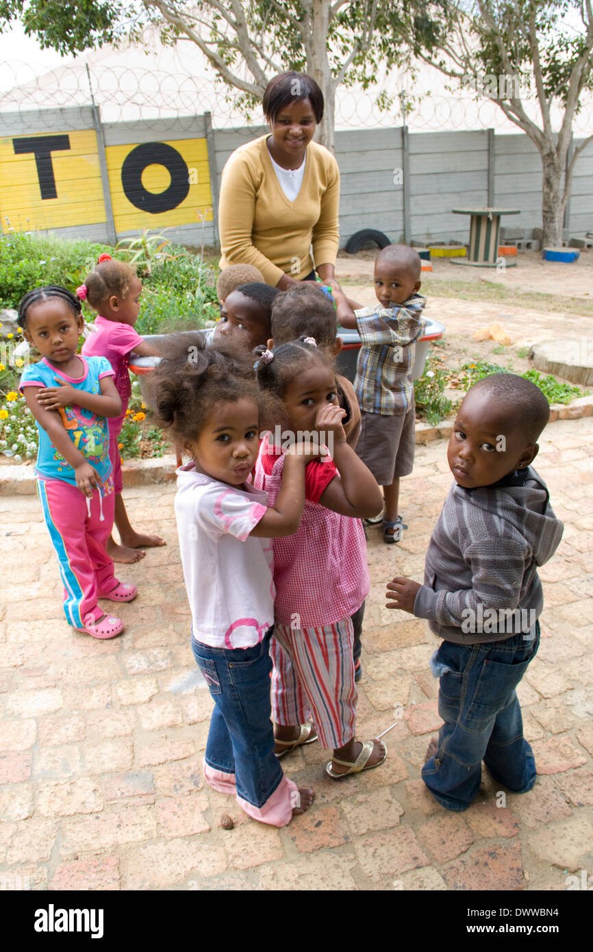 Personal hygiene is taught at Heideland pre-primary school in Kleinmond ...