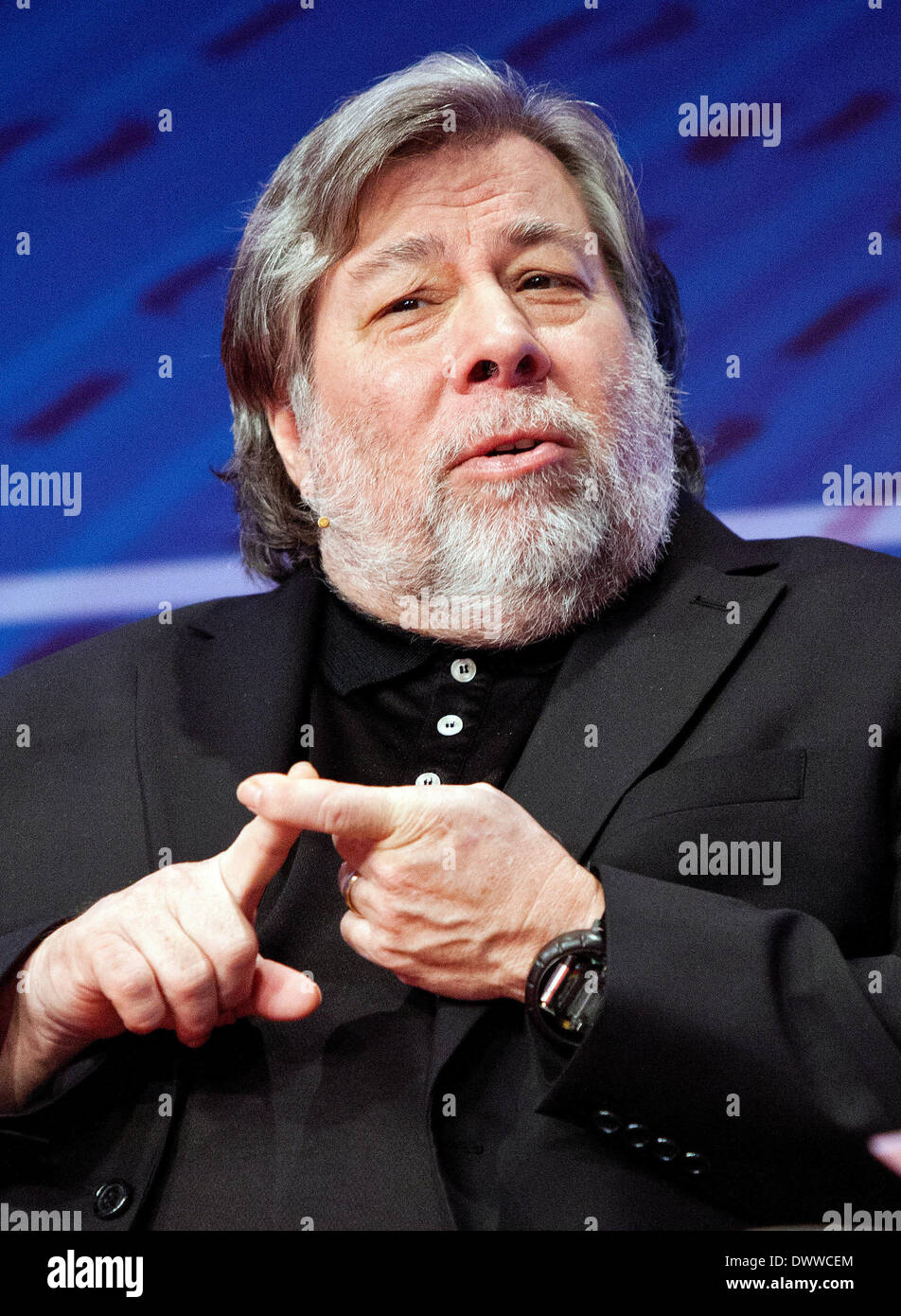 Hanover, Germany. 13th Mar, 2014. US American computer engineer and ...