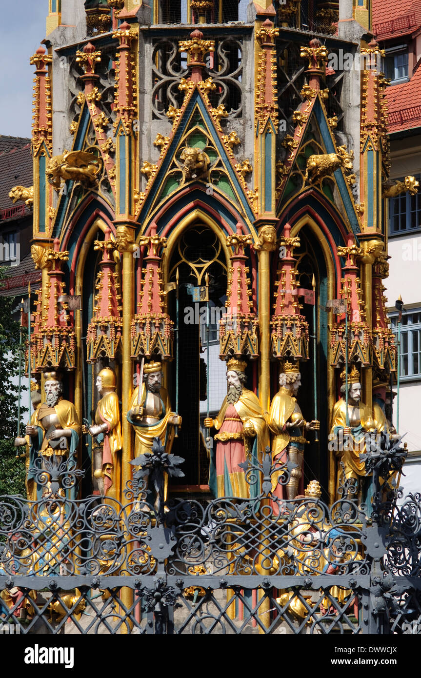 Nuremberg statue fountain germany hi-res stock photography and images ...