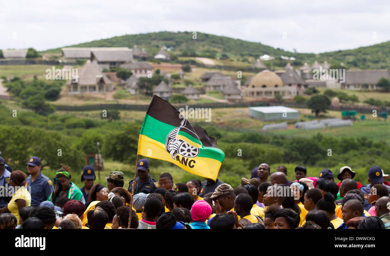 Flag of the african national congress anc hi-res stock photography and ...