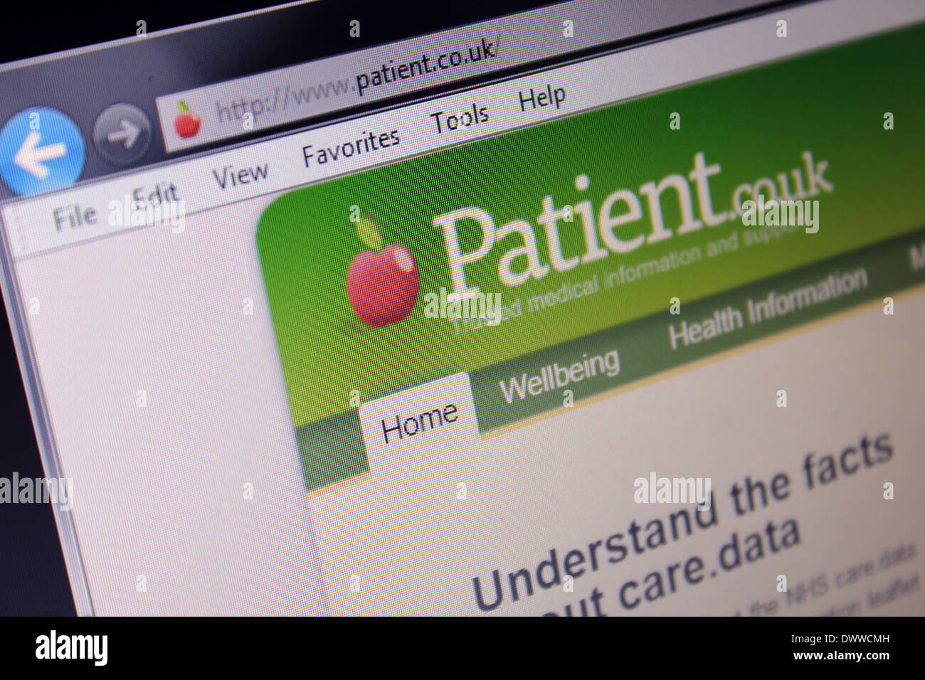 Online patient resource hi-res stock photography and images - Alamy