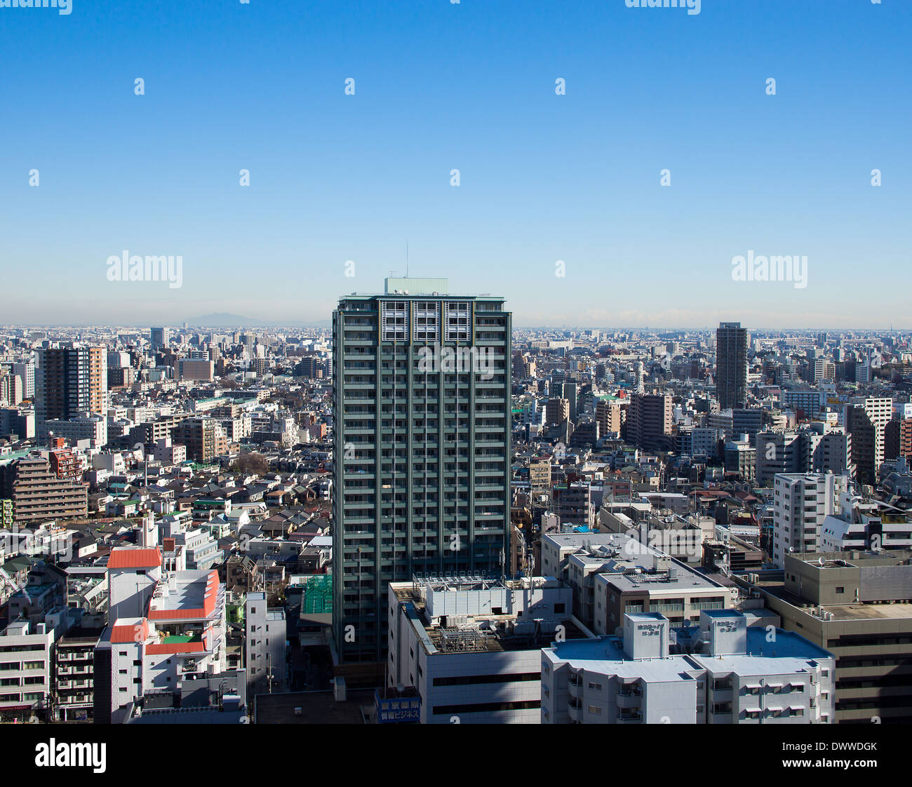 Top view of tokyo japan Stock Photo - Alamy