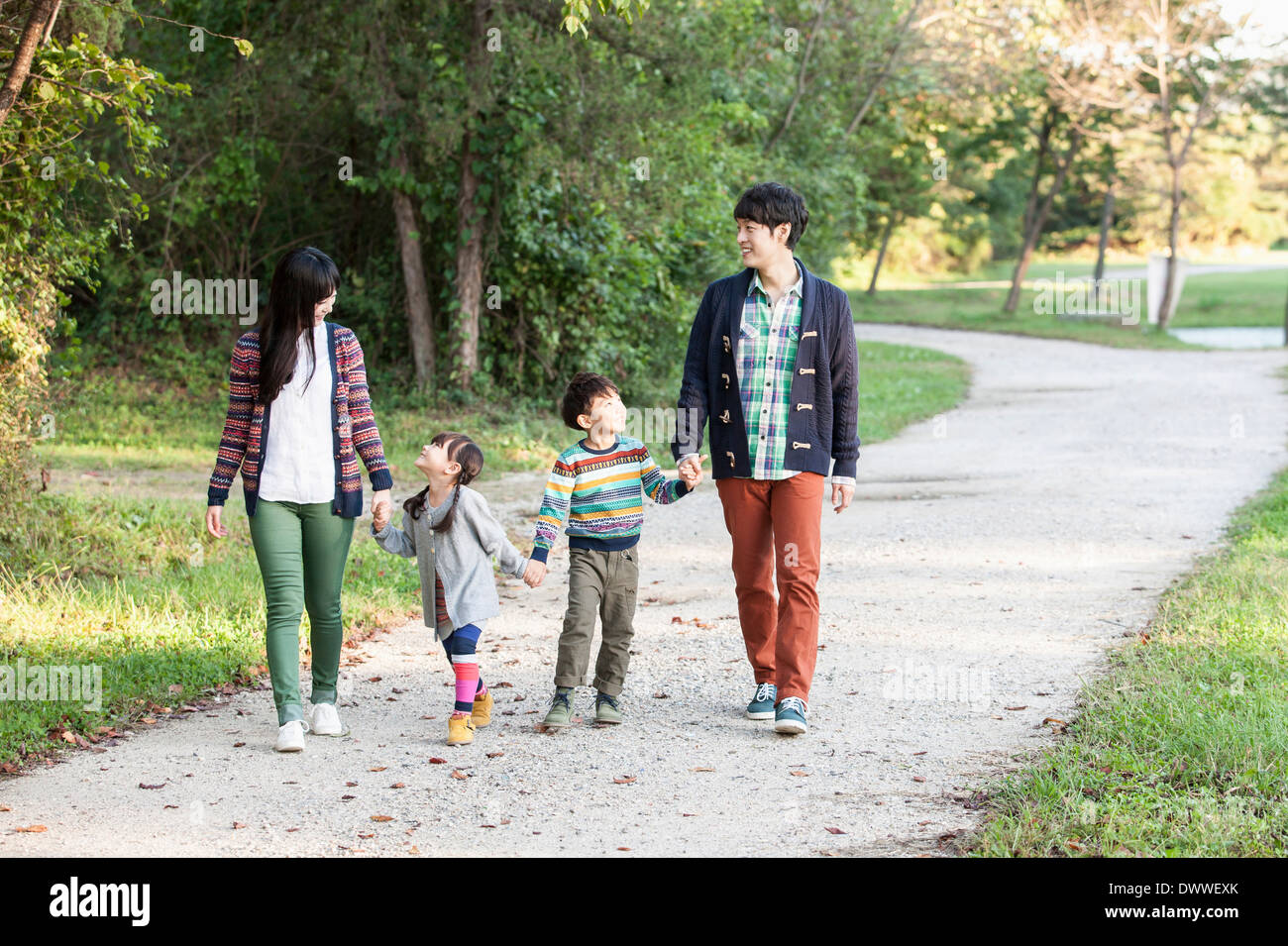 Mother daughter having walk hi-res stock photography and images - Alamy