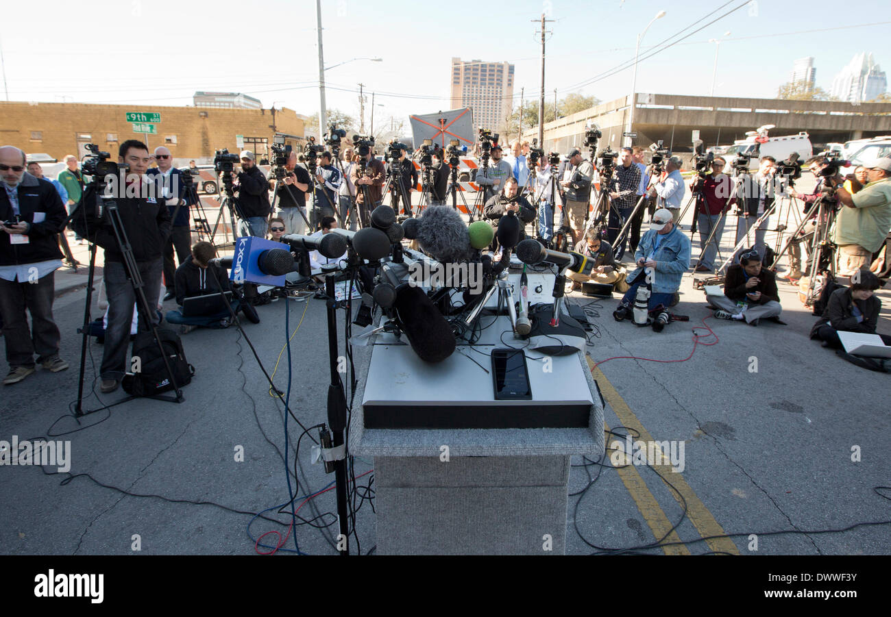 Press Conference Microphones High Resolution Stock Photography and ...