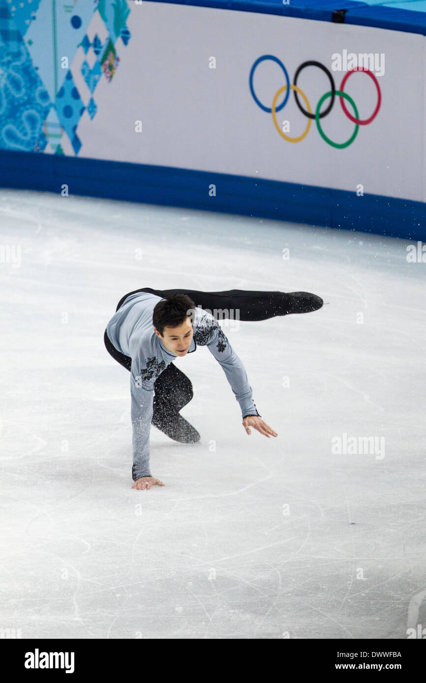 Patrick Chan (CAN) competing in the Men's Free Skating Figure Skating ...