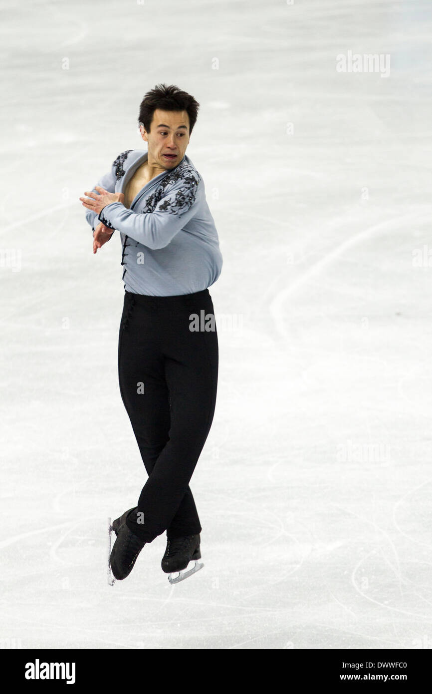 Patrick Chan (CAN) competing in the Men's Free Skating Figure Skating ...