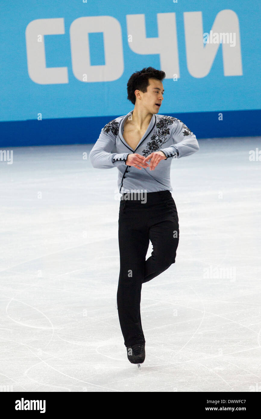 Patrick Chan (CAN) competing in the Men's Free Skating Figure Skating ...