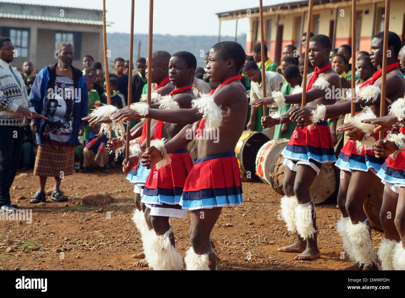 Swazi dancers hi-res stock photography and images - Alamy
