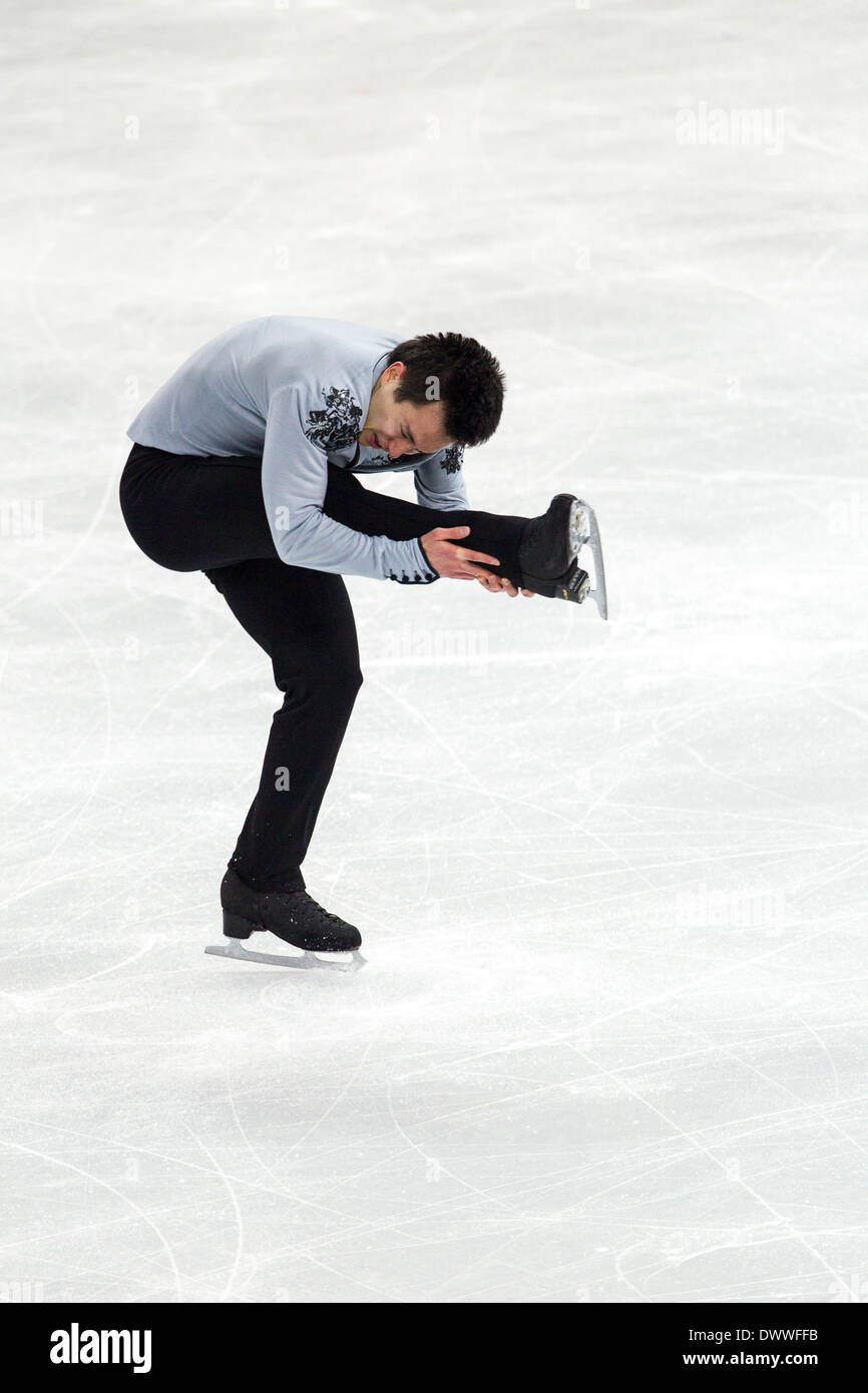Patrick Chan (CAN) competing in the Men's Free Skating Figure Skating ...