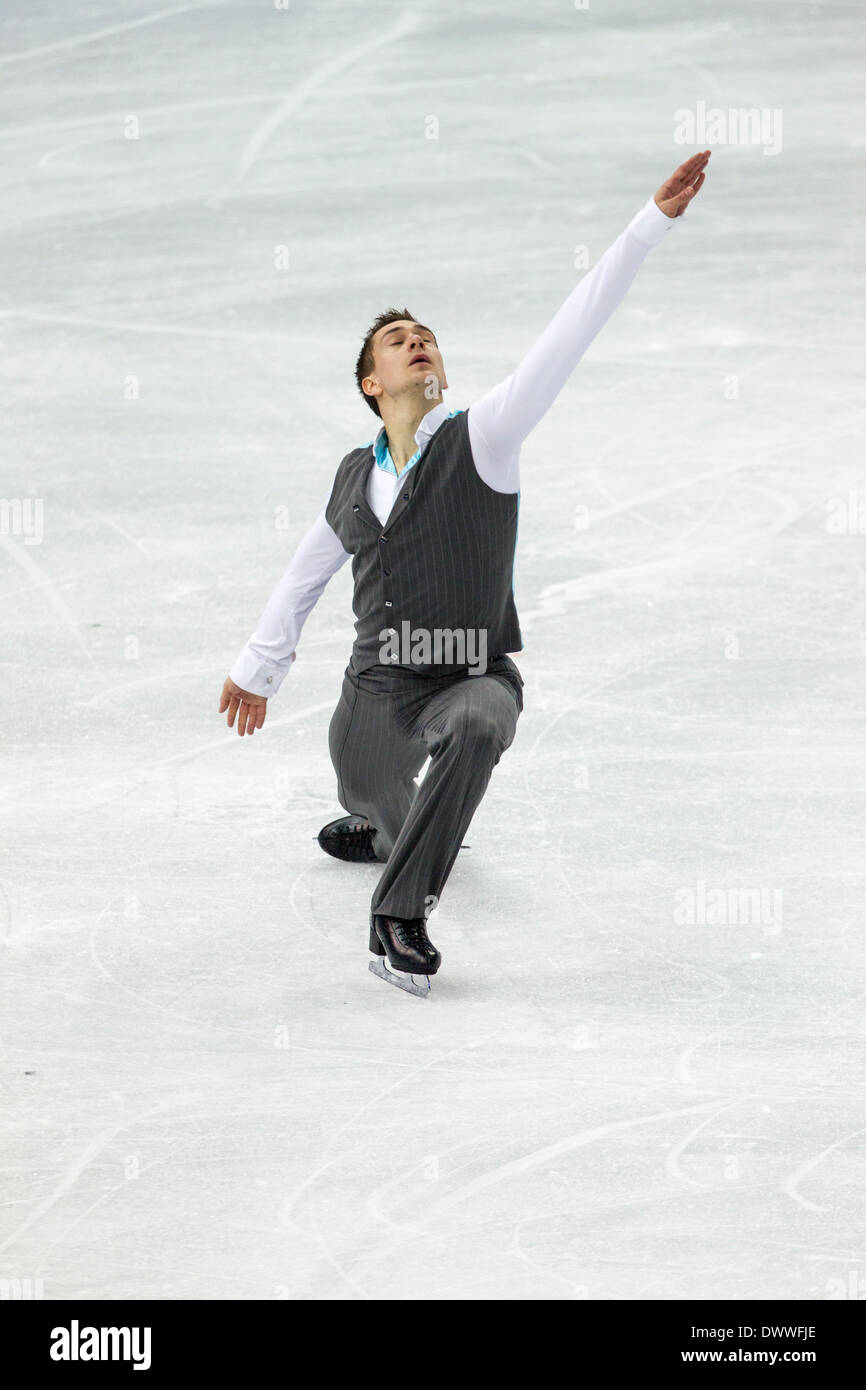 Peter Liebers (GER) competing in the Men's Free Skating Figure Skating ...
