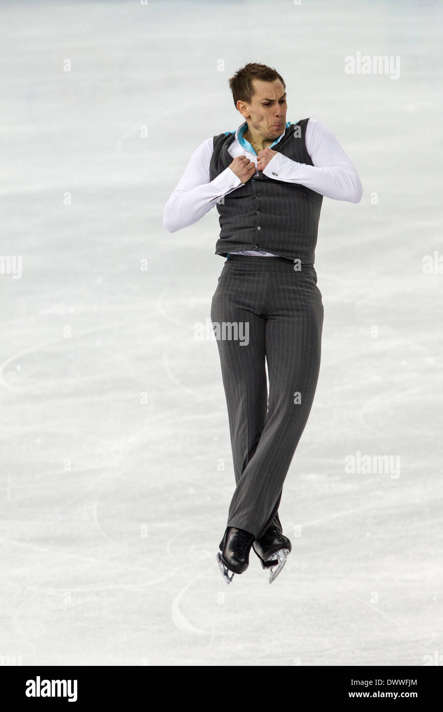 Peter Liebers (GER) competing in the Men's Free Skating Figure Skating ...