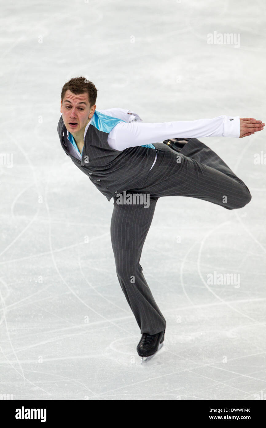 Peter Liebers (GER) competing in the Men's Free Skating Figure Skating ...