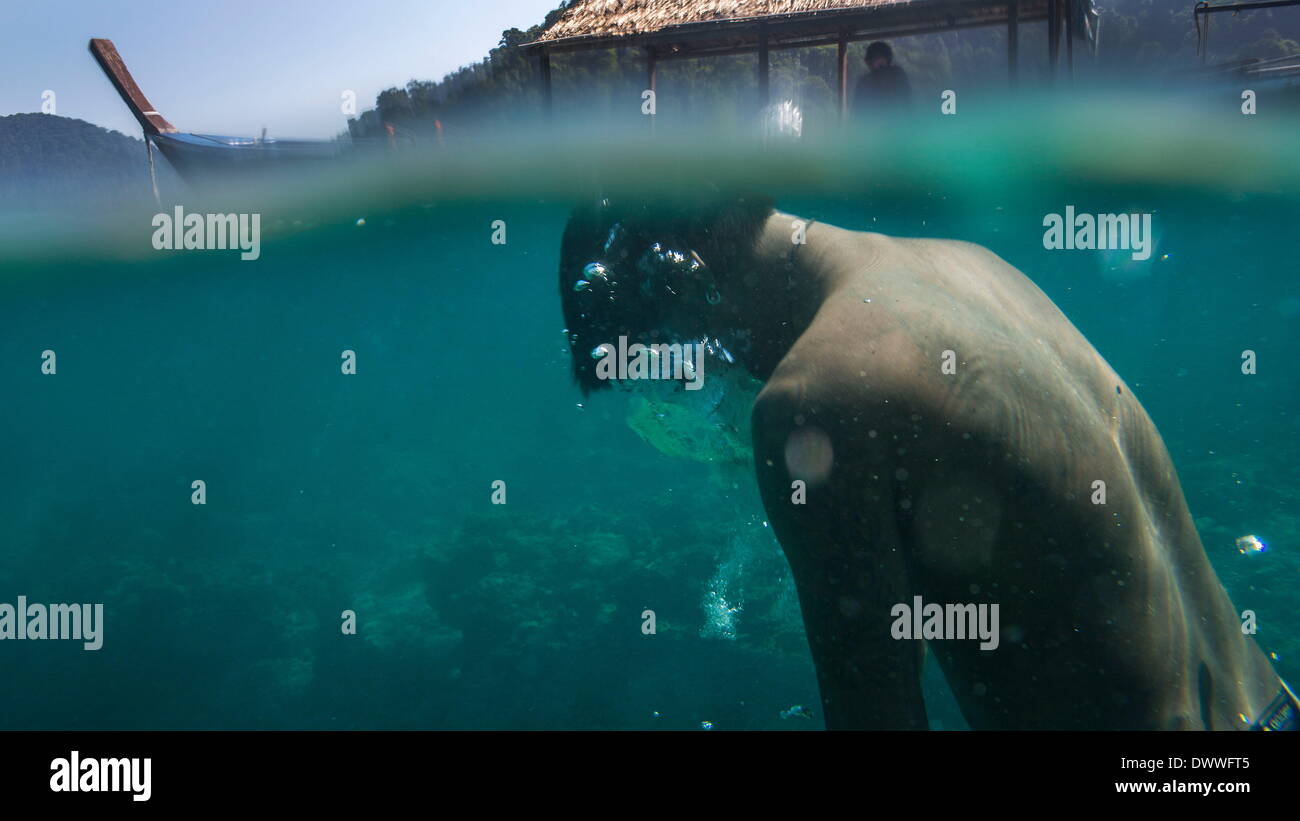 Moken Sea Gypsies In Thailand High Resolution Stock Photography and ...