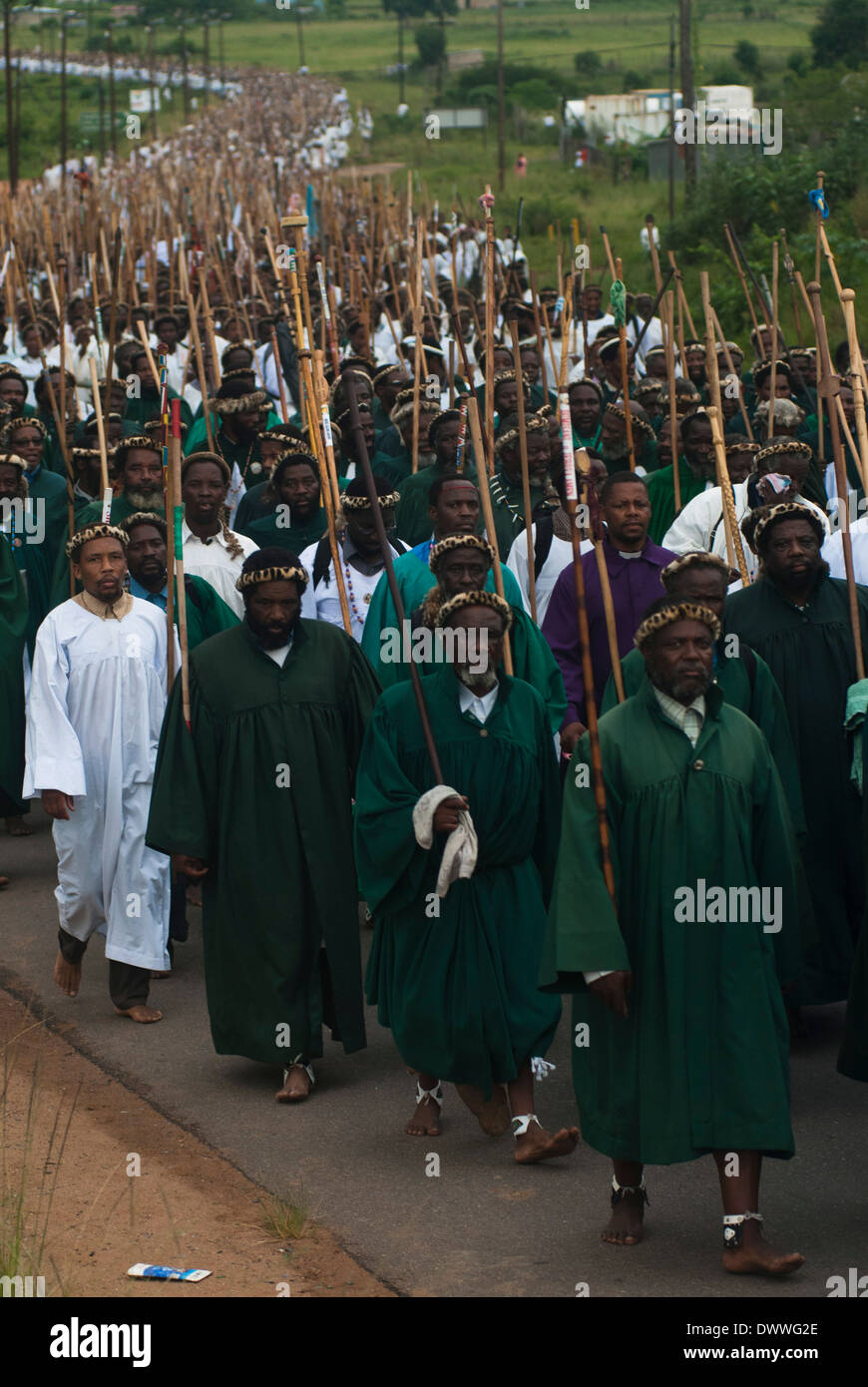 South africa shembe church hi-res stock photography and images - Alamy
