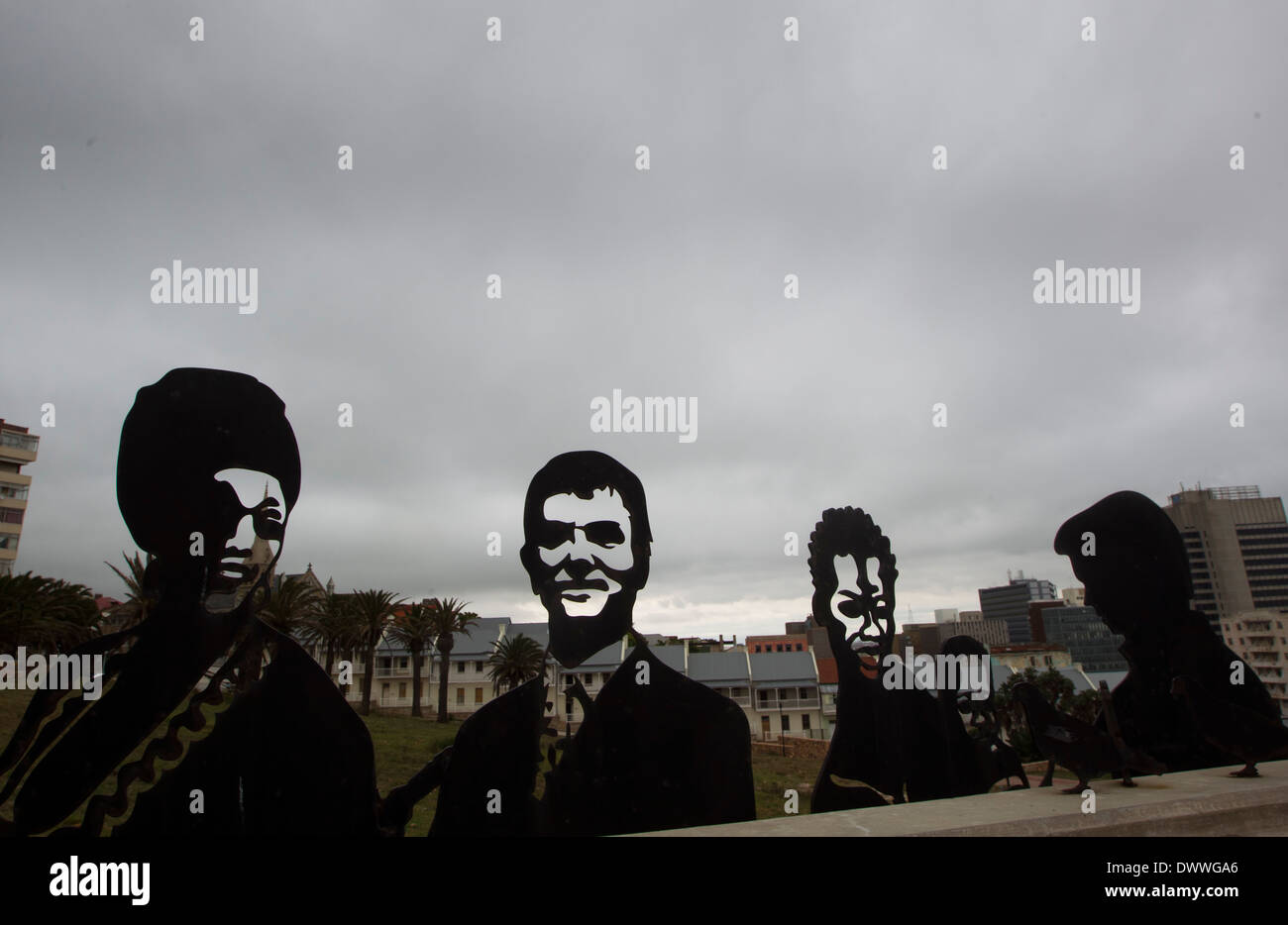 An art installation in Port Elizabeth, South Africa, 24 February, 2014 ...