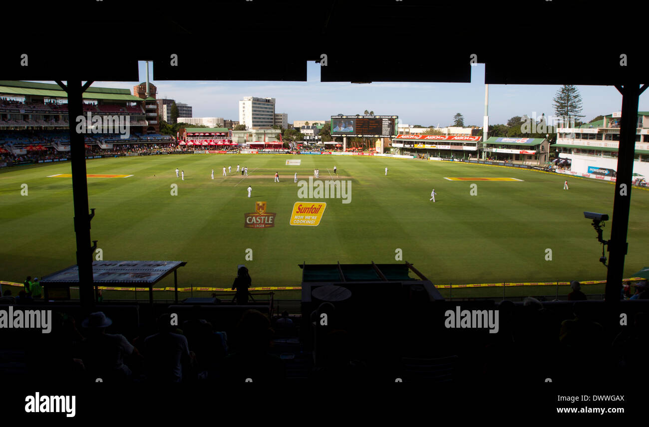 A general view of St Georges Park cricket ground in Port Elizabeth ...