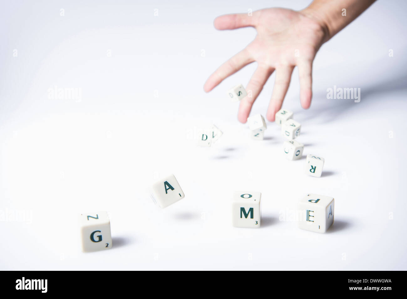 Throwing letters hi-res stock photography and images - Alamy