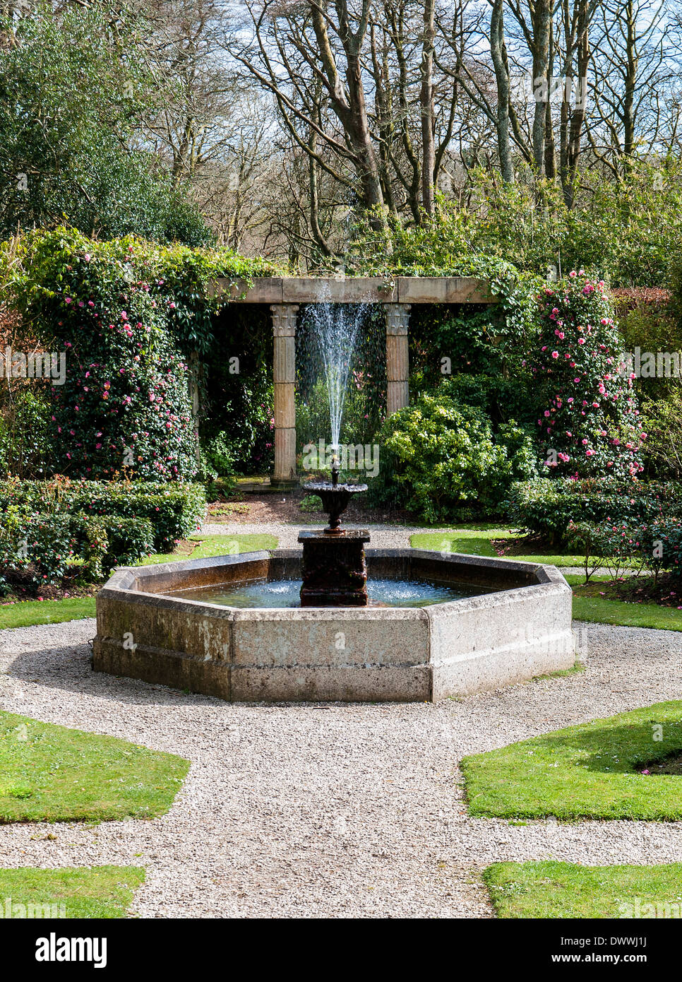 Trevarno Gardens, Cornwall, UK Stock Photo - Alamy