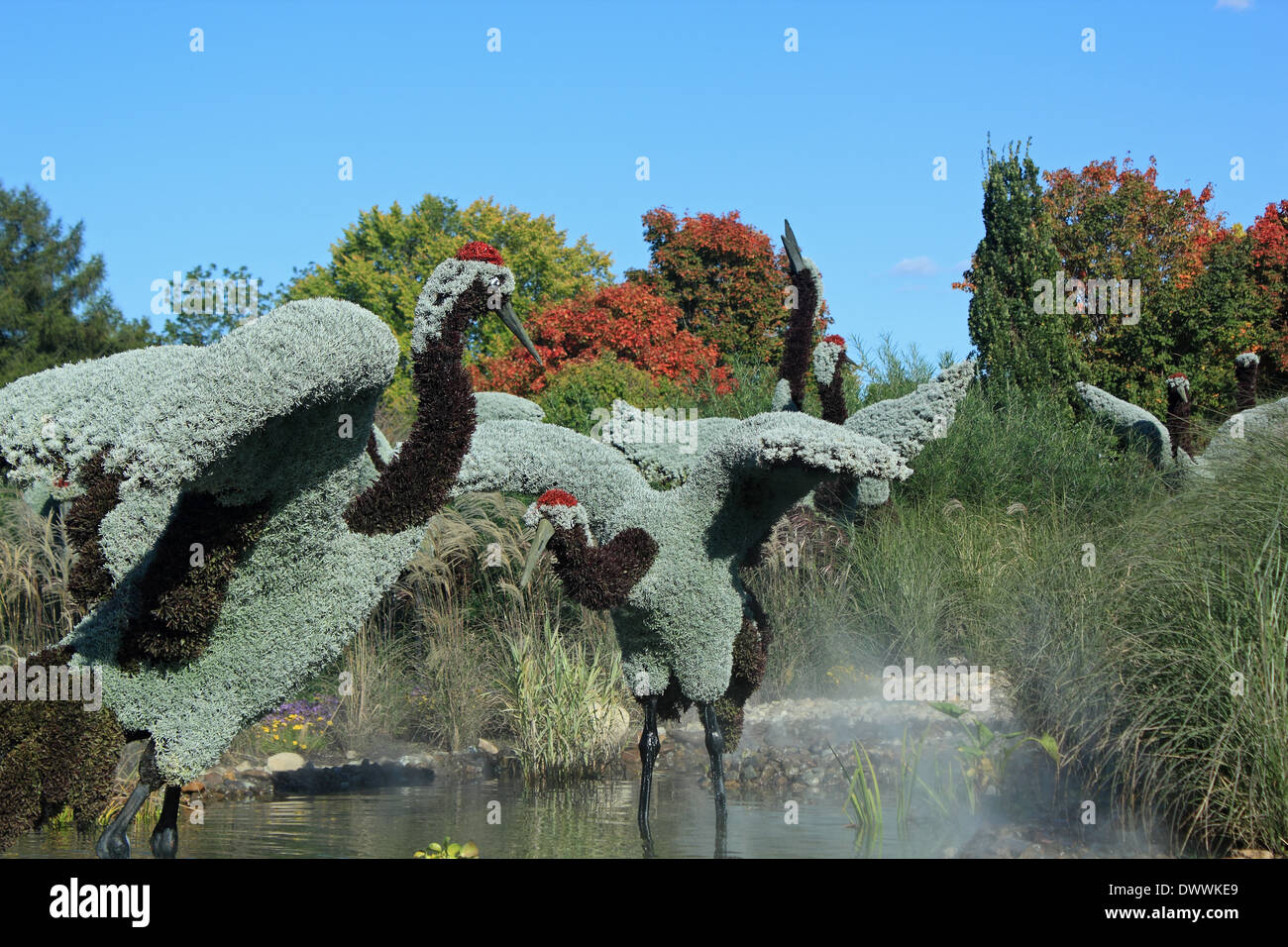 The botanical garden Montreal, Canada Stock Photo - Alamy