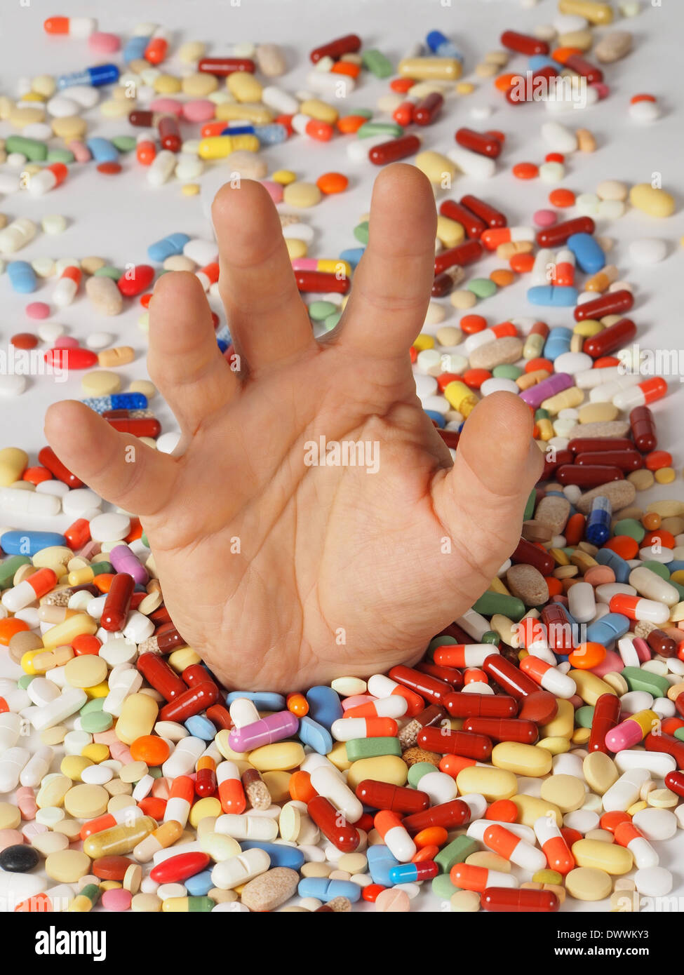 Drug addiction concept Stock Photo - Alamy