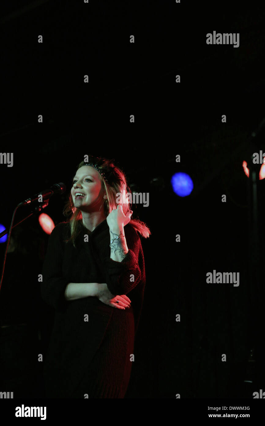 Frankfurt, Germany. 13th Mar, 2014. Norwegian singer-songwriter Maria ...