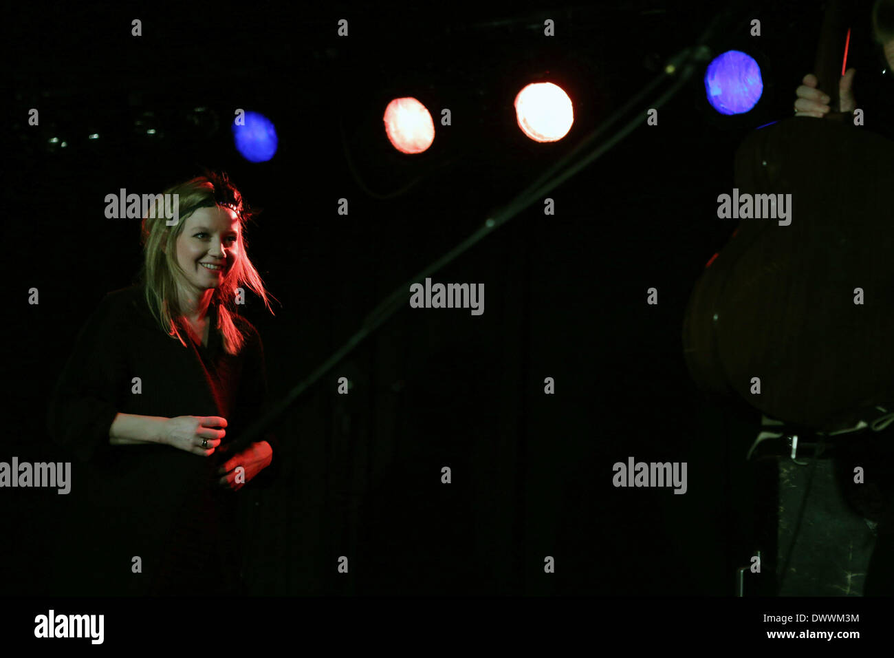 Frankfurt, Germany. 13th Mar, 2014. Norwegian singer-songwriter Maria ...