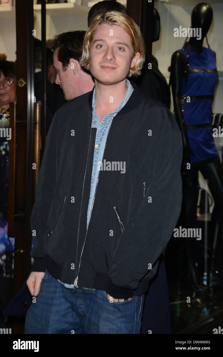 LONDON, ENGLAND - MARCH 13:Dominic Jones attends the Karl Lagerfeld ...