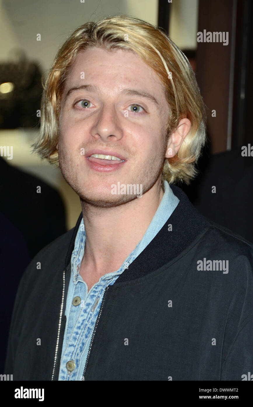 LONDON, ENGLAND - MARCH 13:Dominic Jones attends the Karl Lagerfeld ...