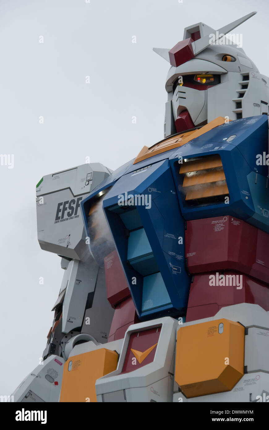 Gundam Life-Size Replica In Odaiba, Tokyo, Japan Stock Photo - Alamy