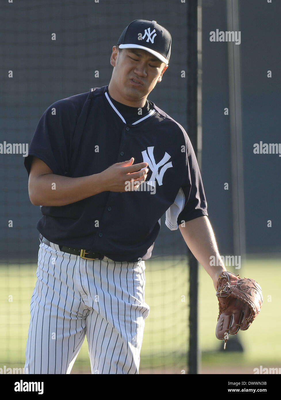 Tampa, Florida, USA. 11th Mar, 2014. Masahiro Tanaka (Yankees) MLB ...