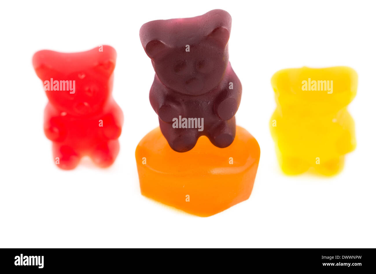 Gummibear Cut Out Stock Images & Pictures - Alamy