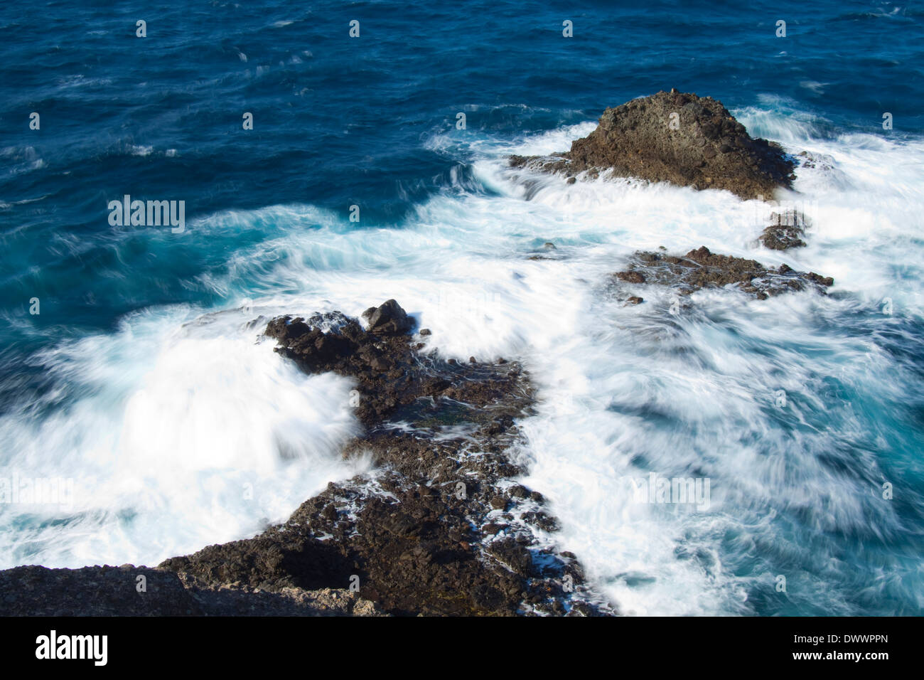 Rocks in sea, Shizuoka Prefecture, Japan Stock Photo - Alamy