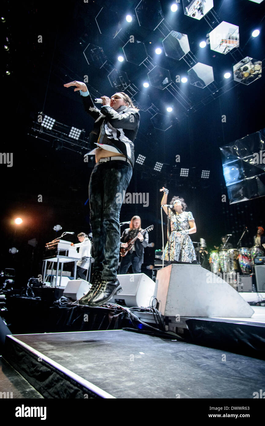 Toronto, Ontario, Canada. 13th Mar, 2014. Canadian Indie art rock band ...