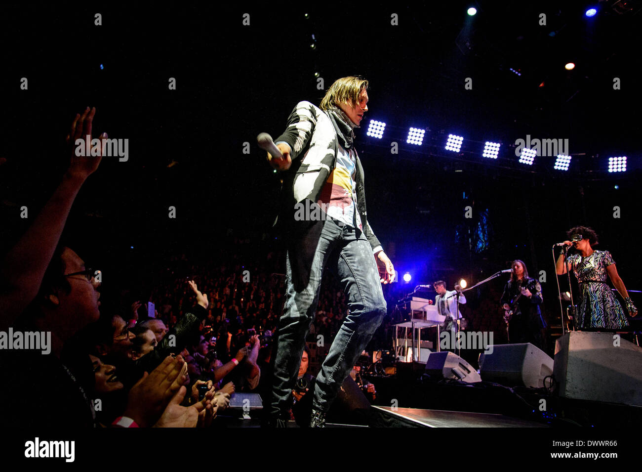 Arcade fire band members hi-res stock photography and images - Alamy