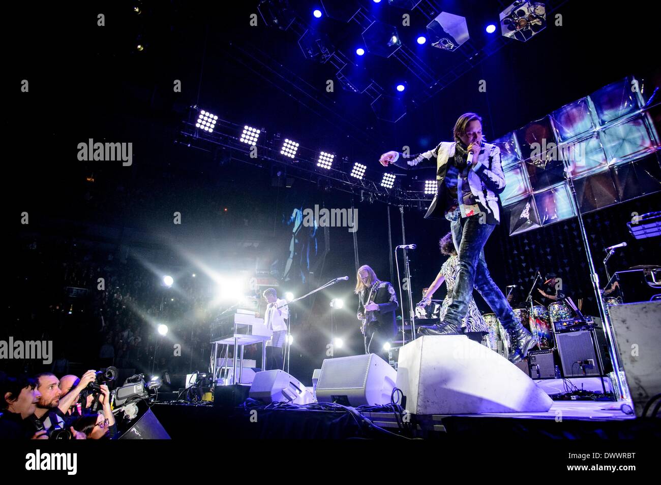 Arcade fire band members hi-res stock photography and images - Alamy