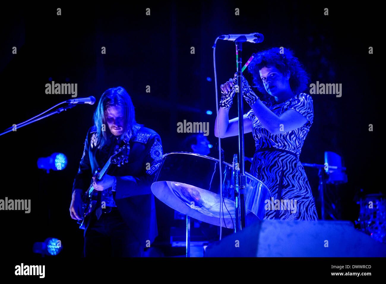 Arcade fire band members hi-res stock photography and images - Alamy