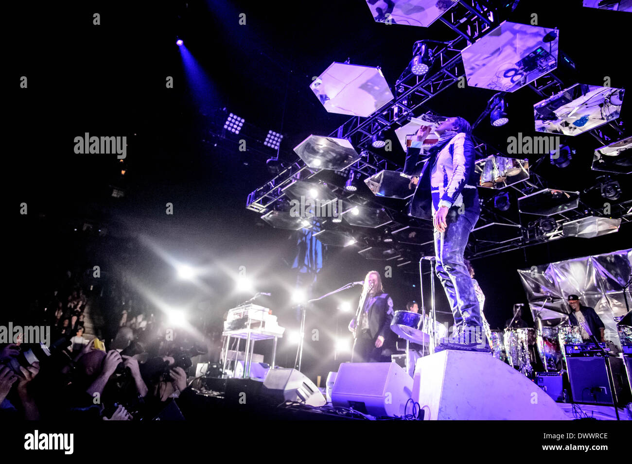 Arcade fire band members hi-res stock photography and images - Alamy