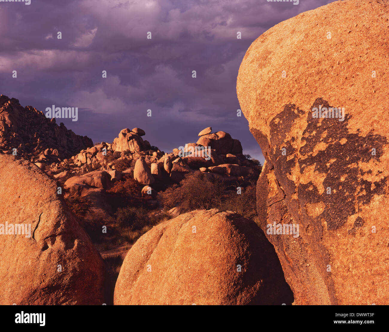 Texas Canyon Storm-H Stock Photo - Alamy