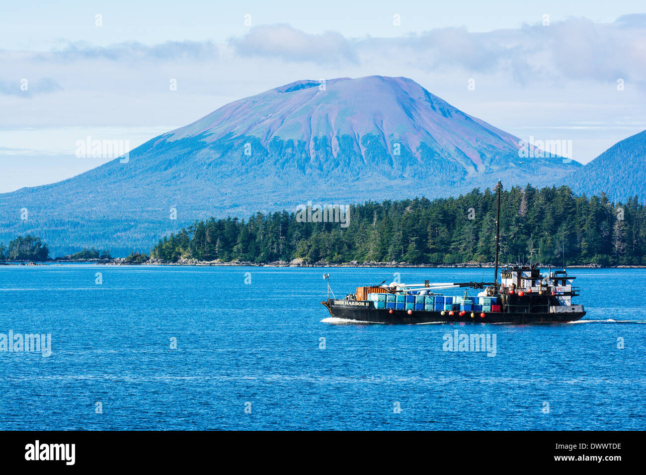 Mt Edgecumbe Sitka Alaska Usa High Resolution Stock Photography and ...