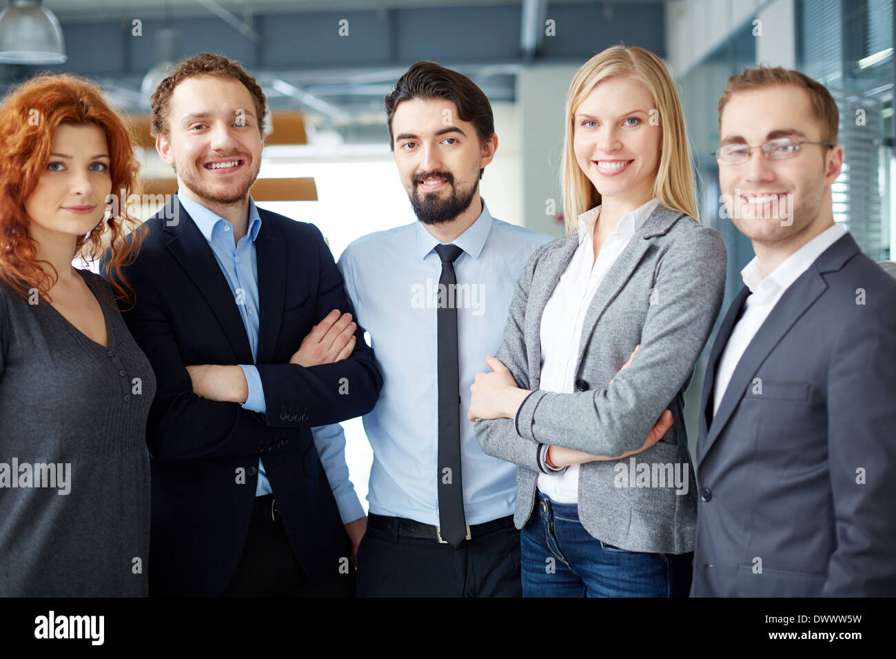 Well dressed businessman smiles hi-res stock photography and images - Alamy
