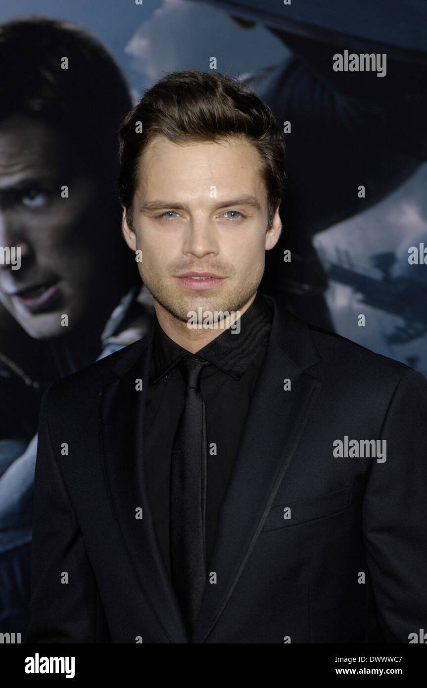 Los Angeles, CA, USA. 13th Mar, 2014. Sebastian Stan at arrivals for ...