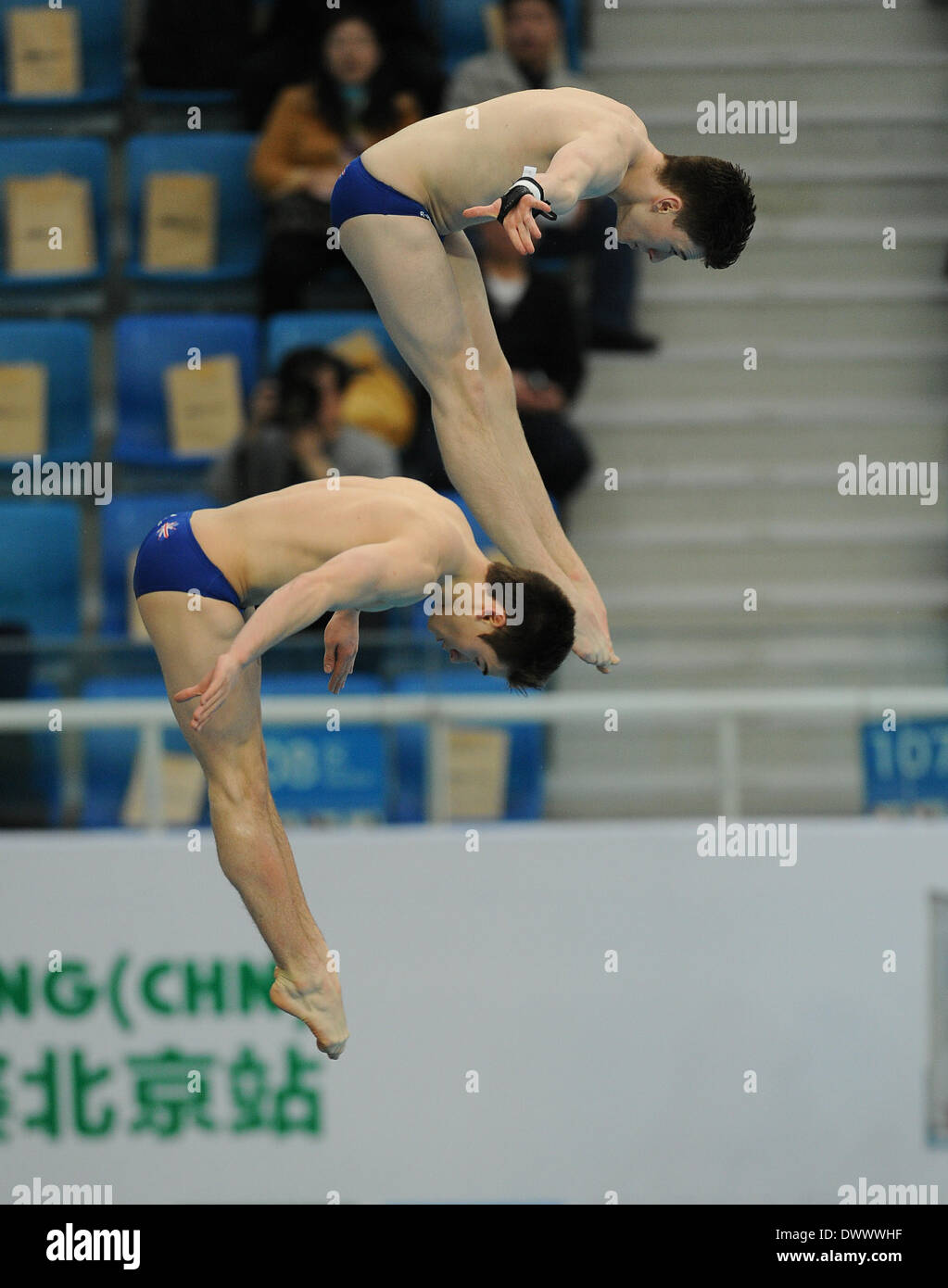 Beijing, China. 14th Mar, 2014. Daniel Goodfellow/Matthew Lee of Great ...