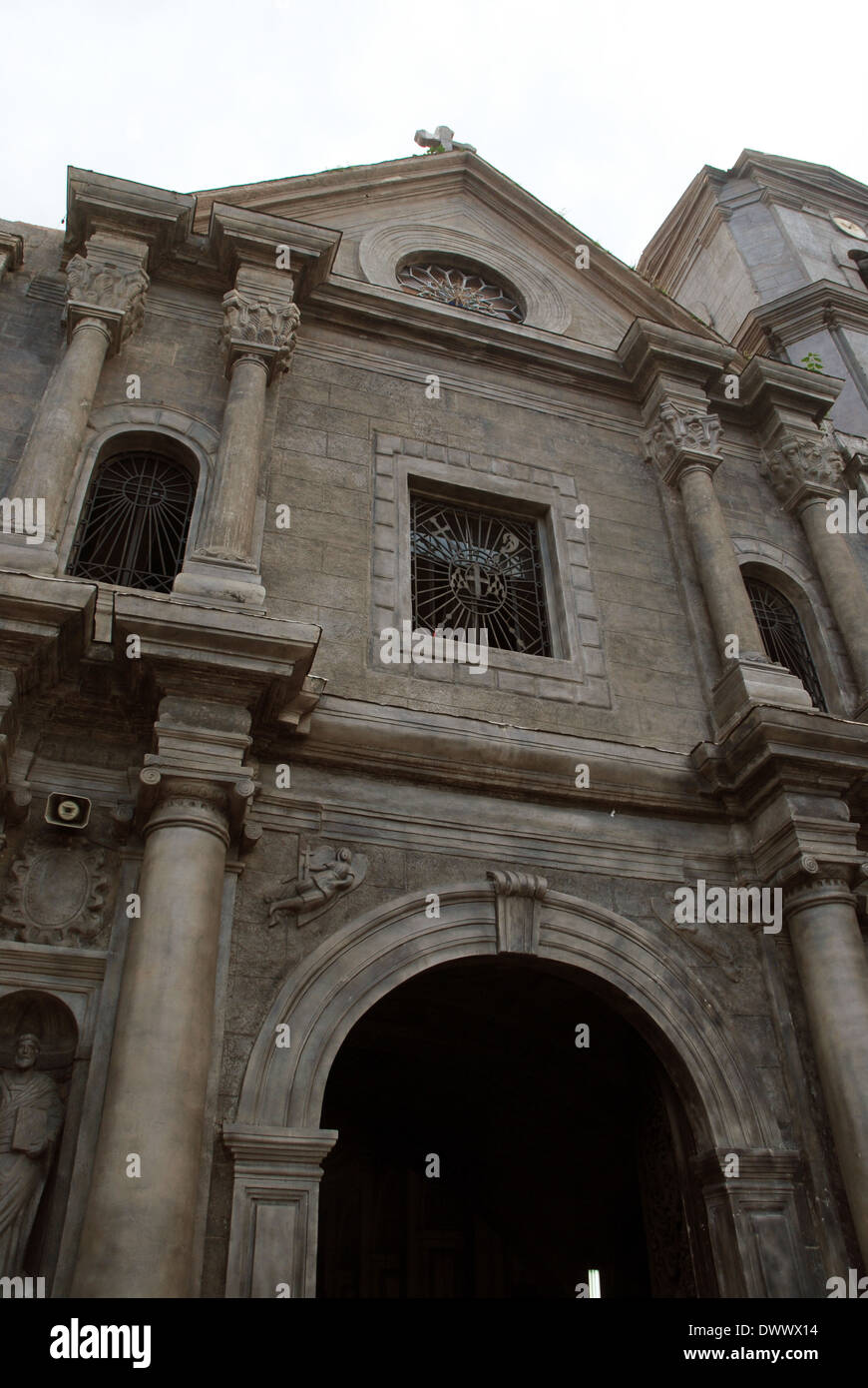 Cathedral of Manila, Beaterio, Intramuros, Manila, Philippines Stock ...